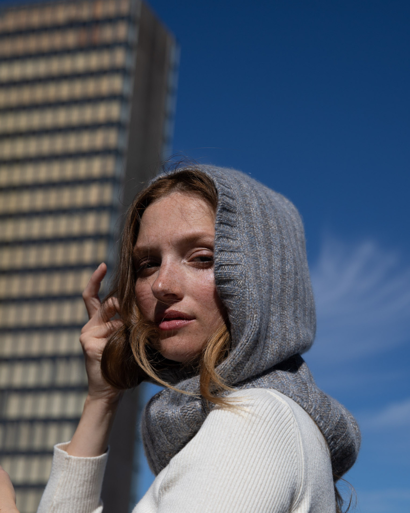 BIG HOOD GREY – Koon Cachemire