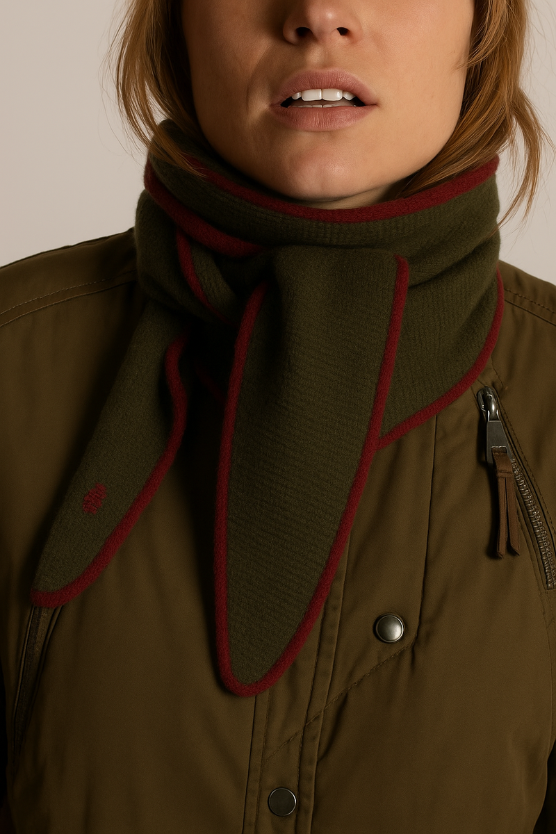 MINI SCARF KAKI – Koon Cachemire